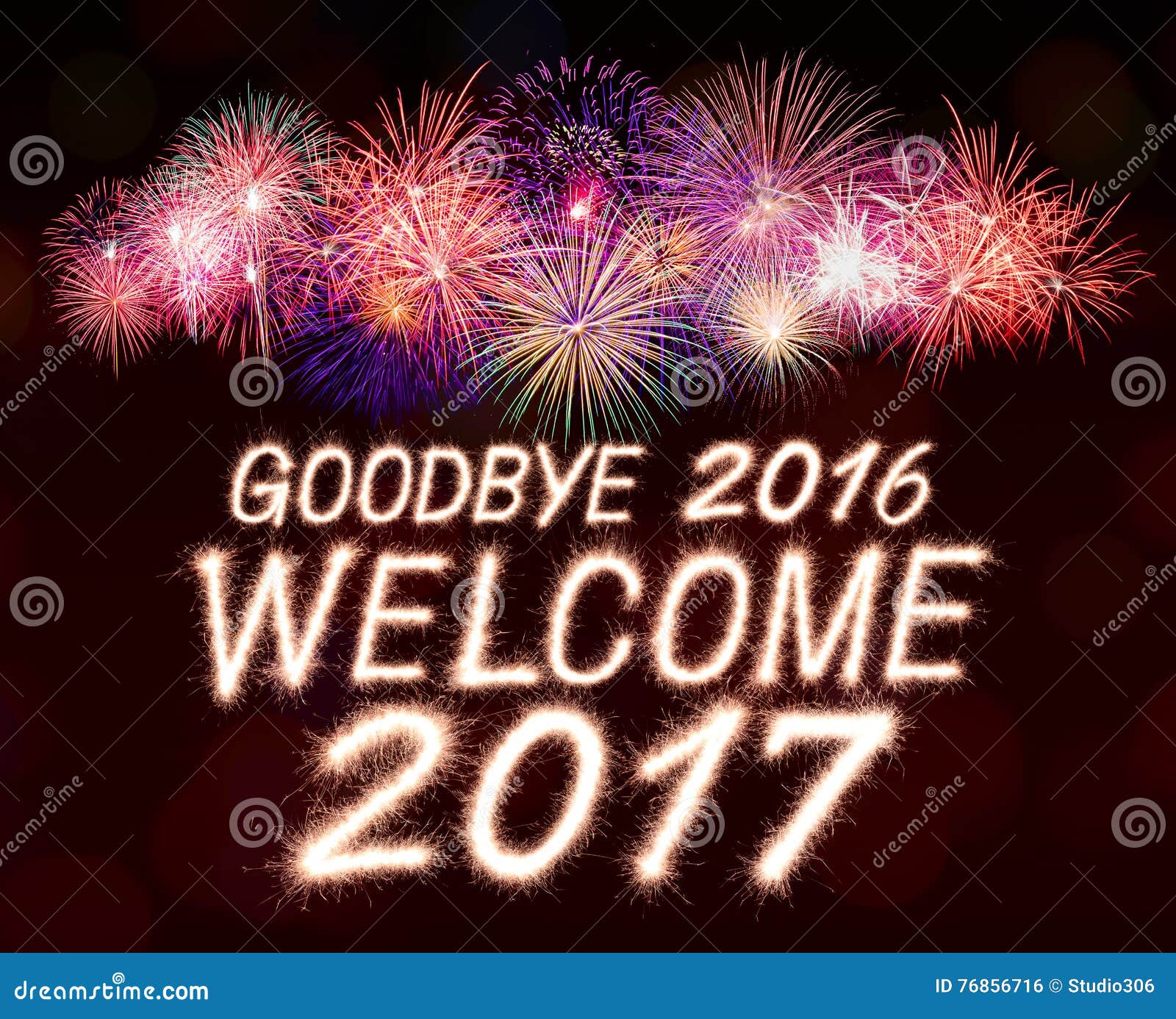 2017 stock photo. Image of letters, alphabet, sparklers - 76856716