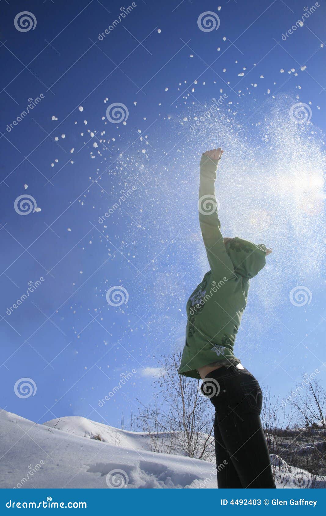 Goodbye winter stock image. Image of hood, clothing, anger - 4492403