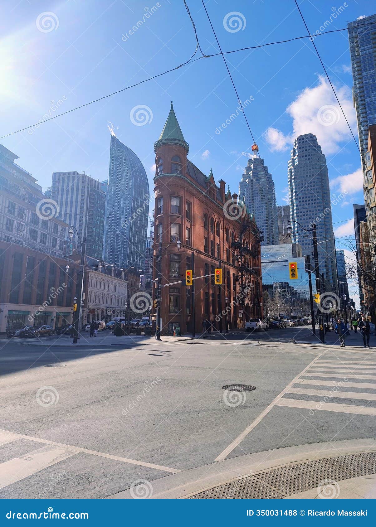 The Gooderham Building, Also Known As The Flatiron Building In Toronto ...