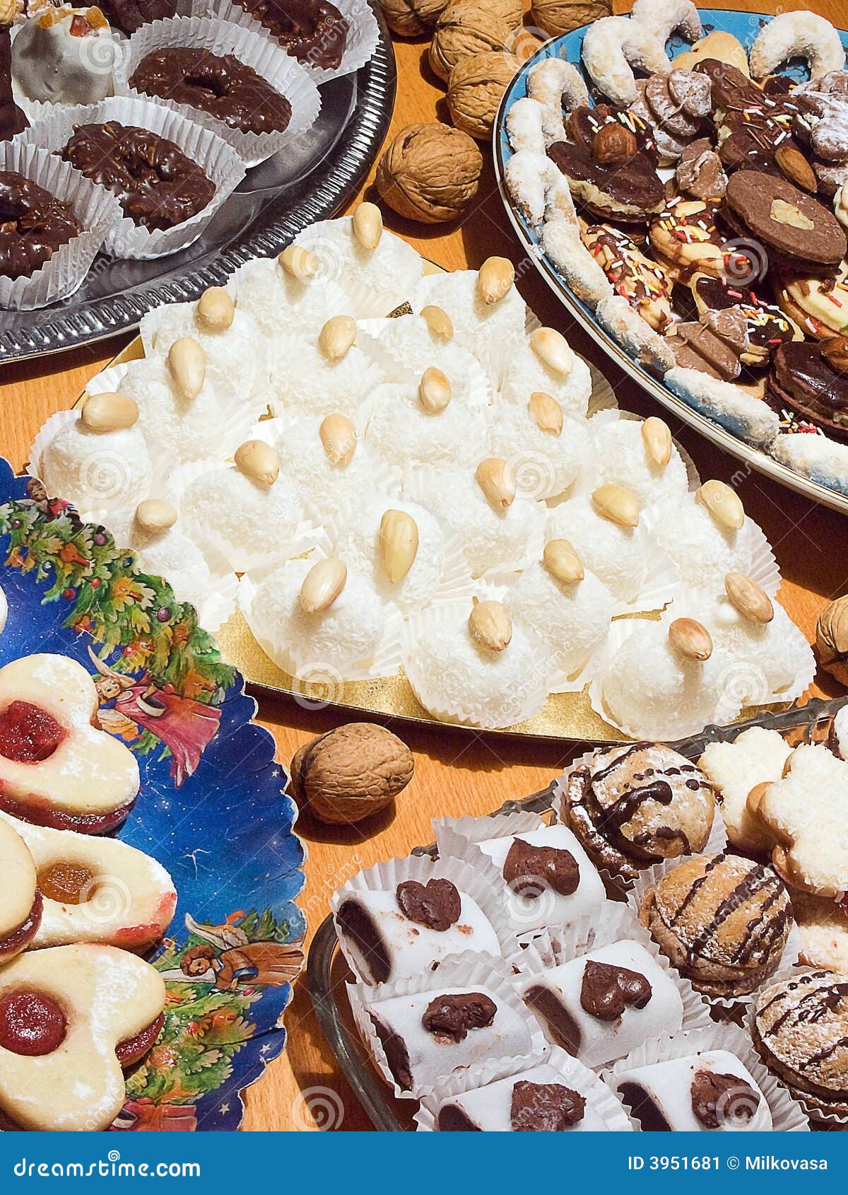 Goodies stock image. Image of sweetmeat, goodies, christmas - 3951681