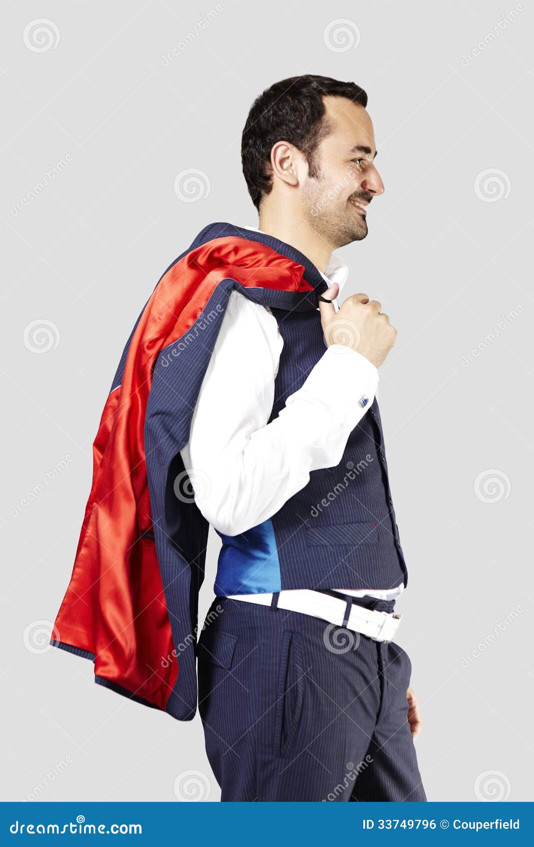 Goodlooker in suit stock photo. Image of custom, portrait - 33749796