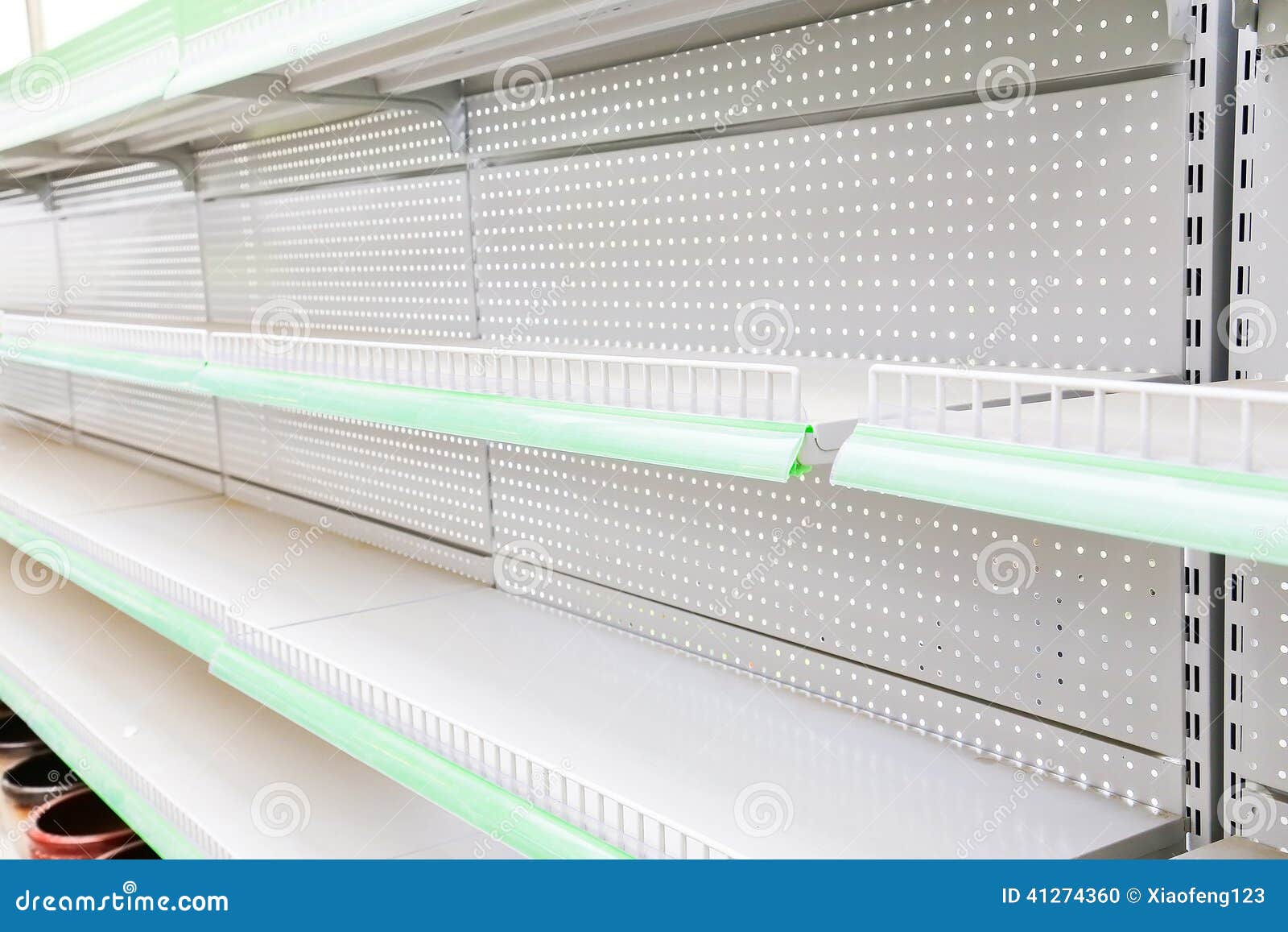 Goods shelf stock photo. Image of metal, product, mall - 41274360