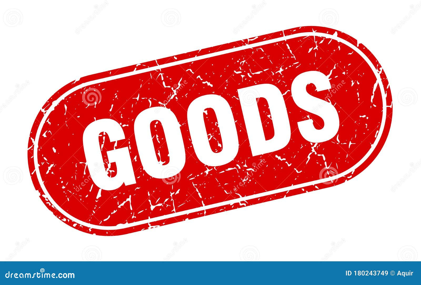 Goods Sign. Goods Grunge Stamp Stock Vector - Illustration of banner ...