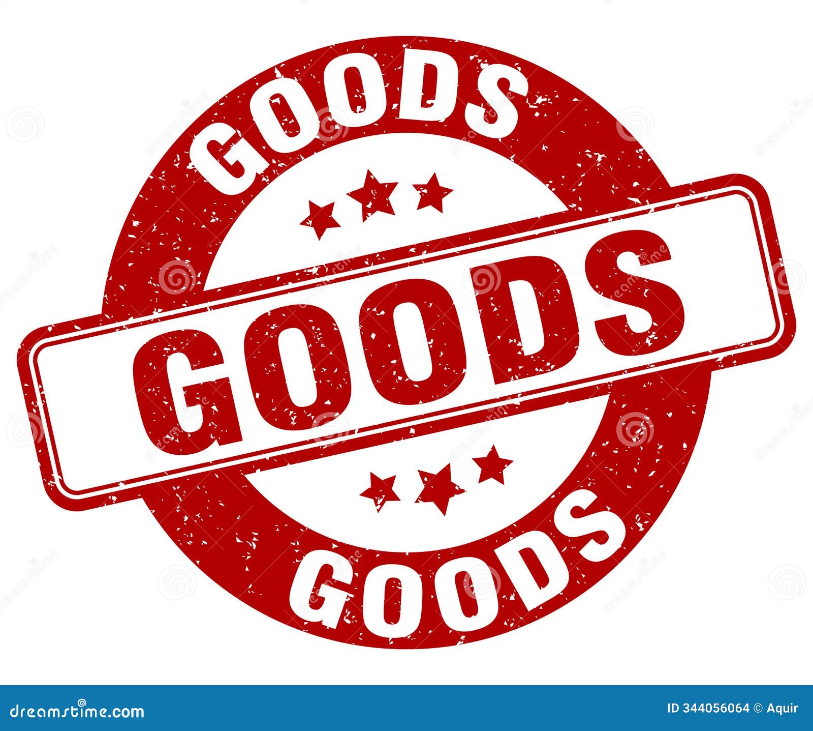 Goods Stamp. Goods Label. Round Grunge Sign Stock Vector - Illustration ...