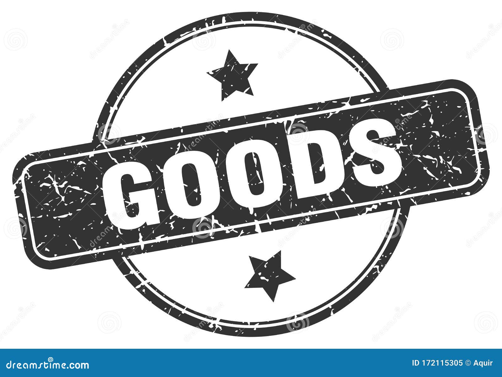 Goods Stamp. Goods Round Grunge Sign Stock Vector - Illustration of ...
