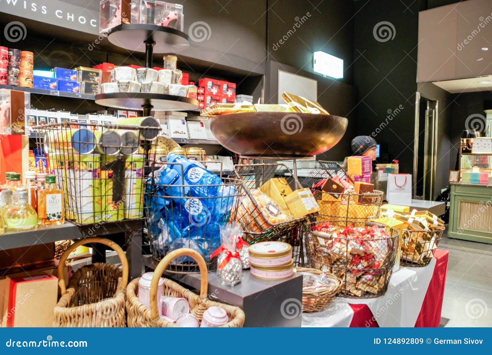 The goods in the store. editorial stock image. Image of retail - 124892809