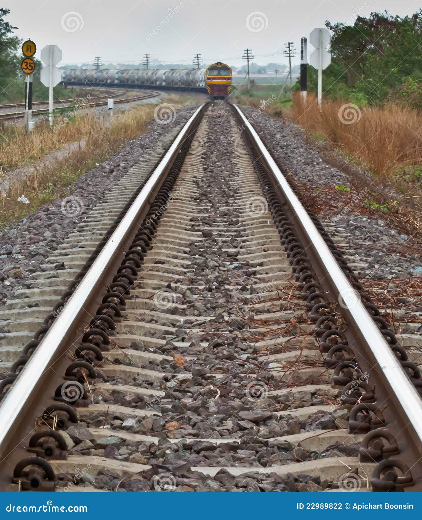 Goods train stock photo. Image of gravel, industry, goods - 22989822