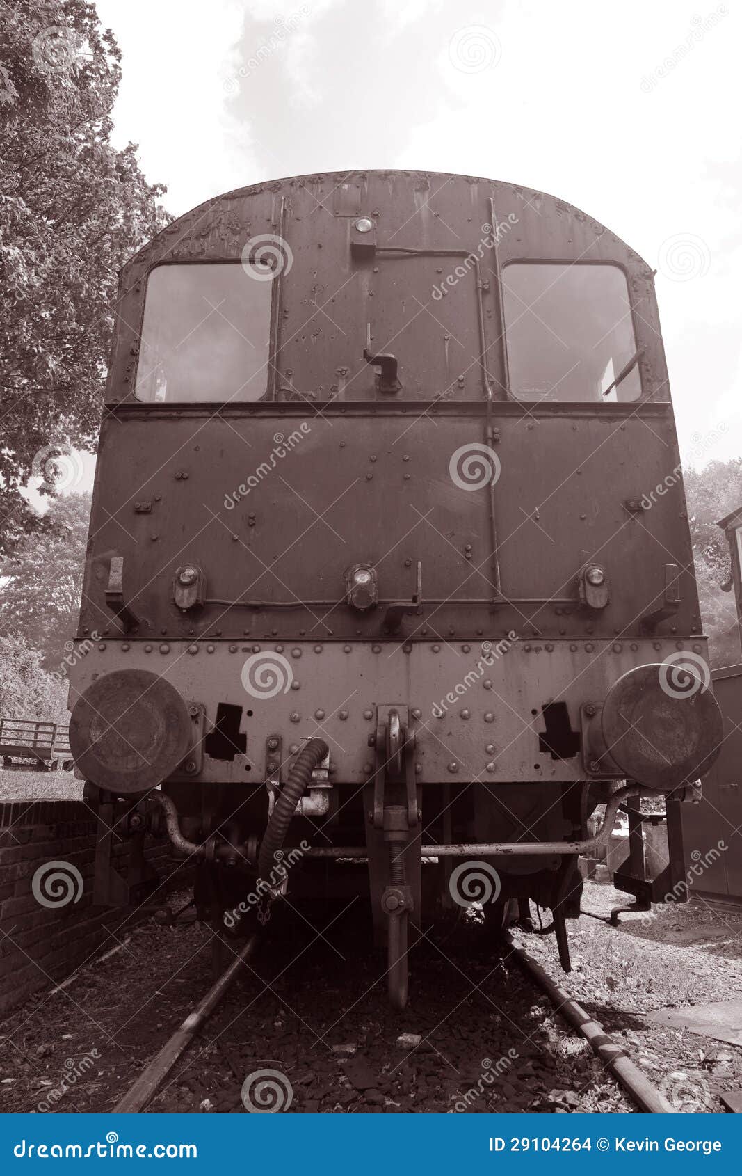 Goods Train Engine stock photo. Image of railroad, white - 29104264