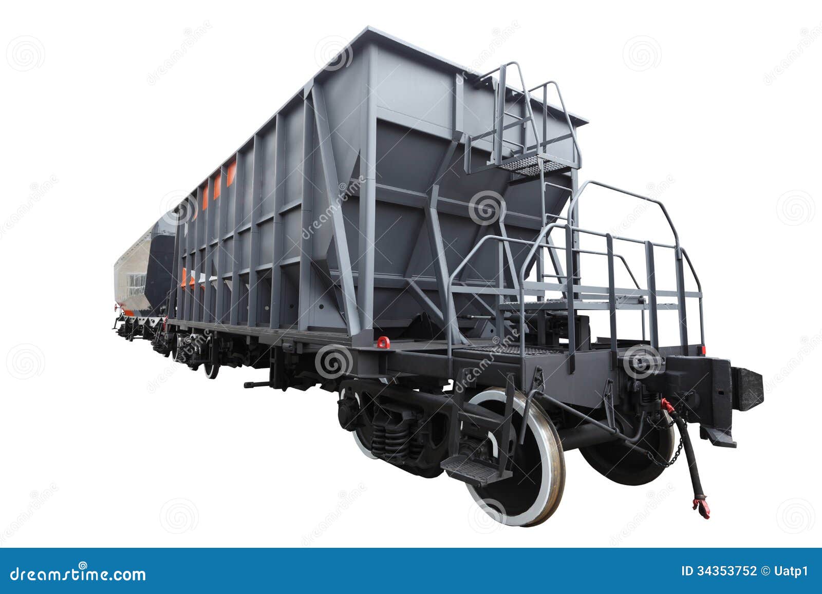 Goods wagon stock photo. Image of train, industrial, railway - 34353752