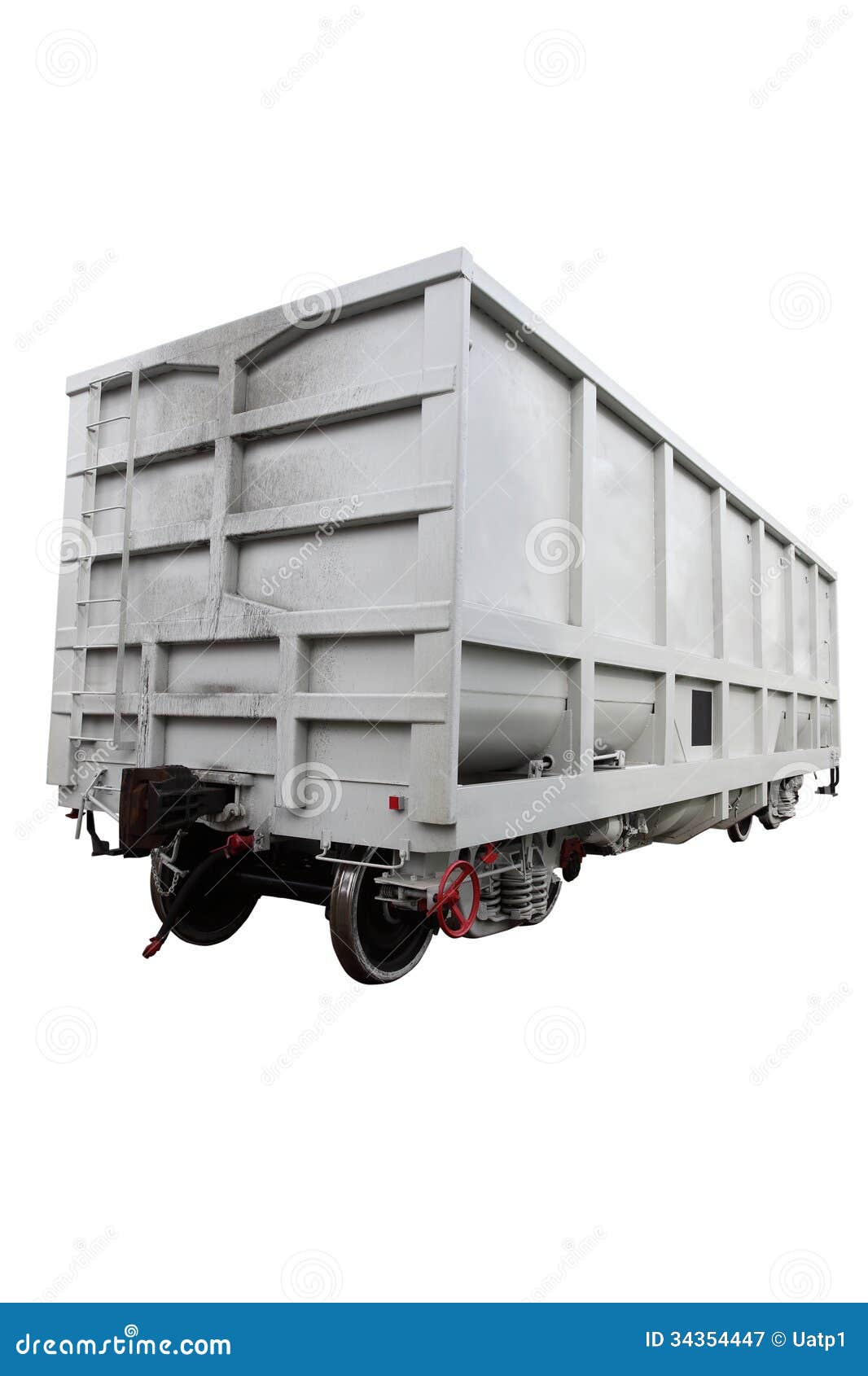 Goods wagon stock image. Image of carriage, metal, rail - 34354447