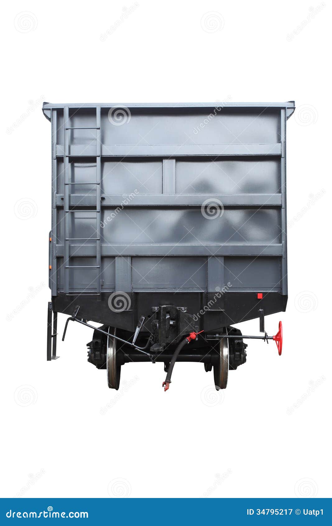 Goods wagon stock image. Image of heavy, vehicle, industrial - 34795217