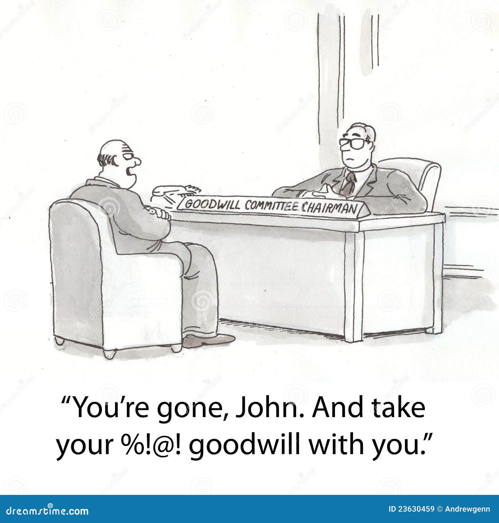 Goodwill stock illustration. Illustration of manager - 23630459