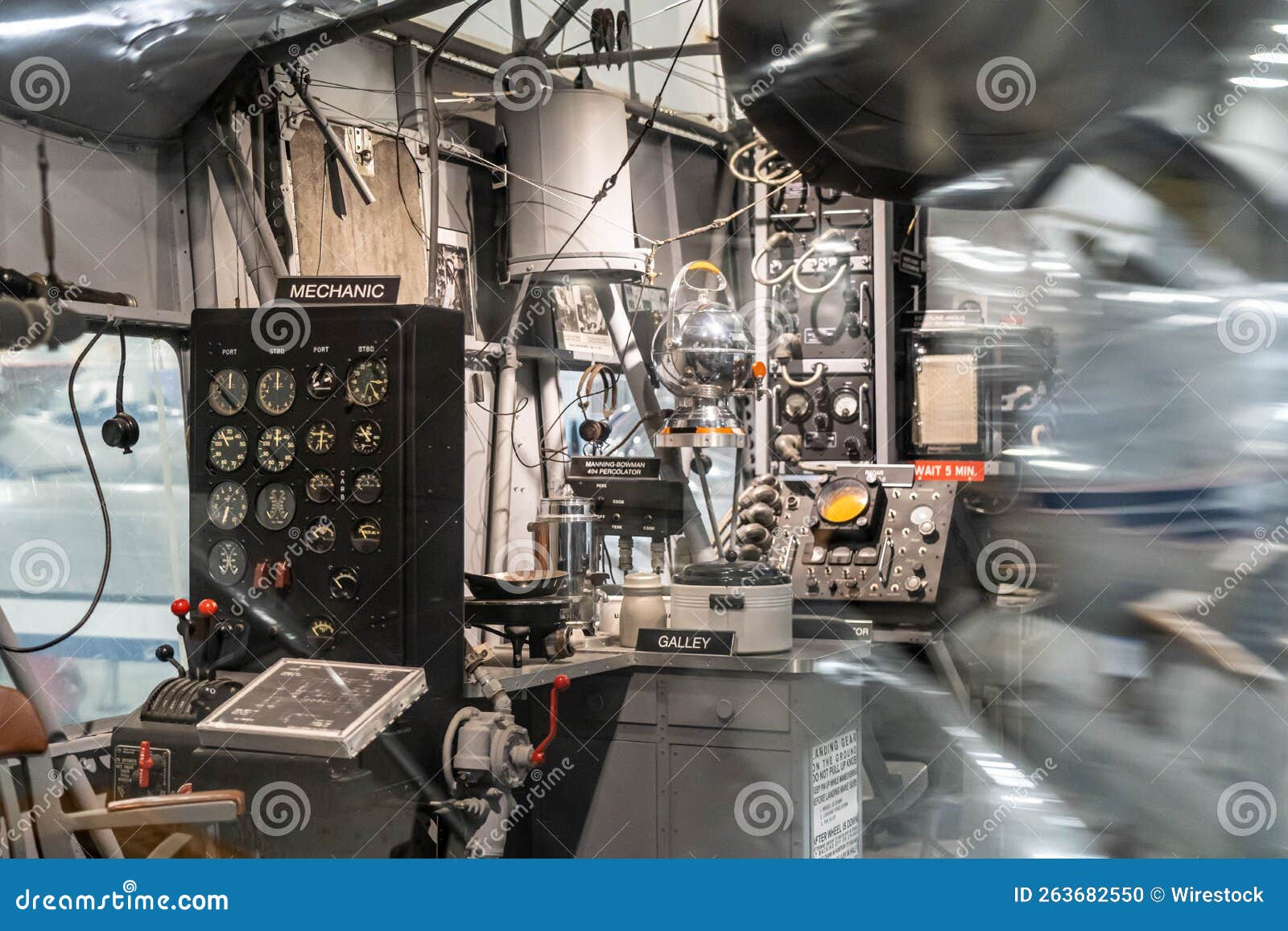 1942 Goodyear Blimp ZNP-K Control Car Editorial Image - Image of 1942 ...