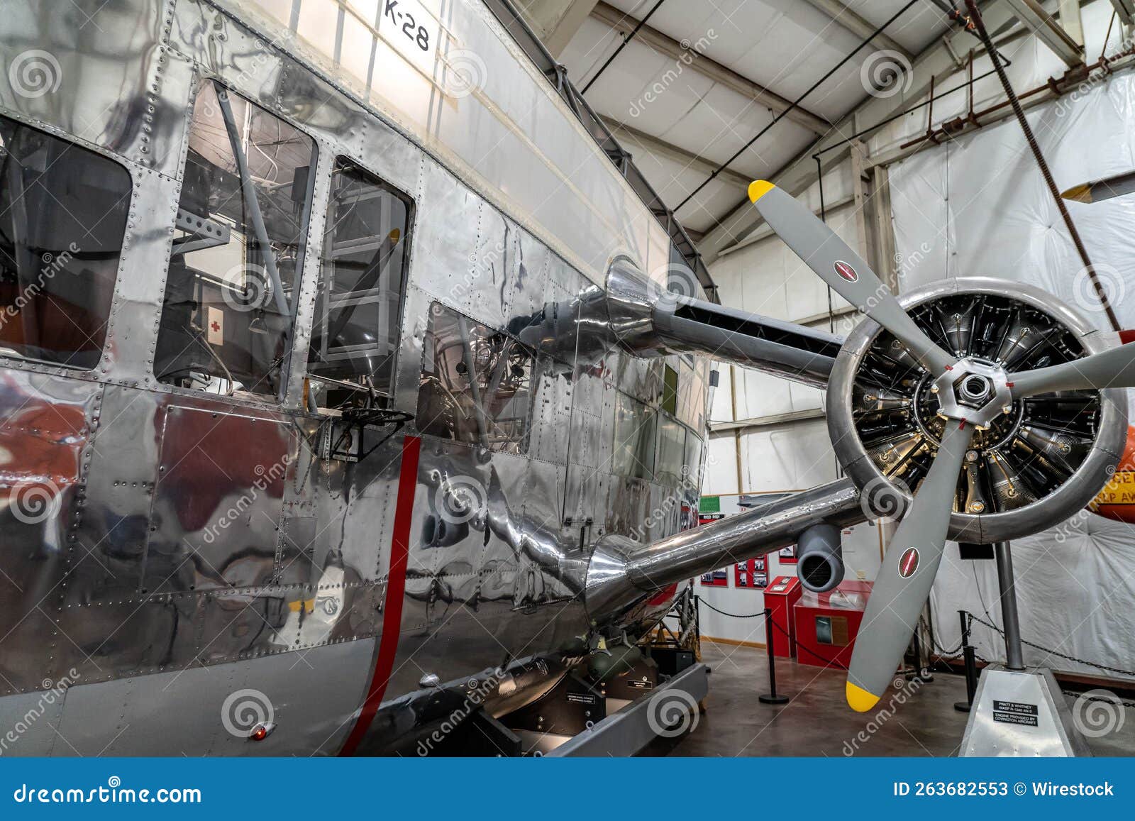 1942 Goodyear Blimp ZNP-K Control Car Editorial Stock Photo - Image of ...