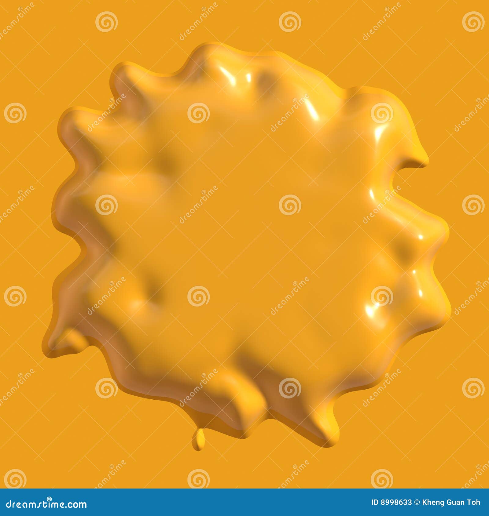 Gooey splat stock illustration. Illustration of jelly - 8998633