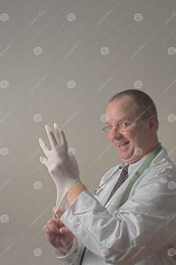 Goofy Doctor stock photo. Image of proctology, person - 3922202