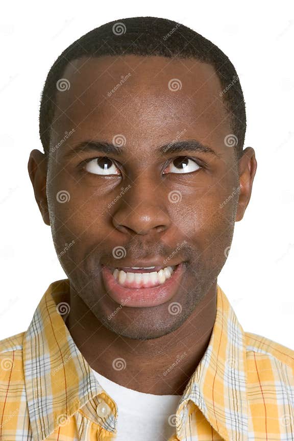 Goofy Face Man stock image. Image of portrait, boys, african - 4609629