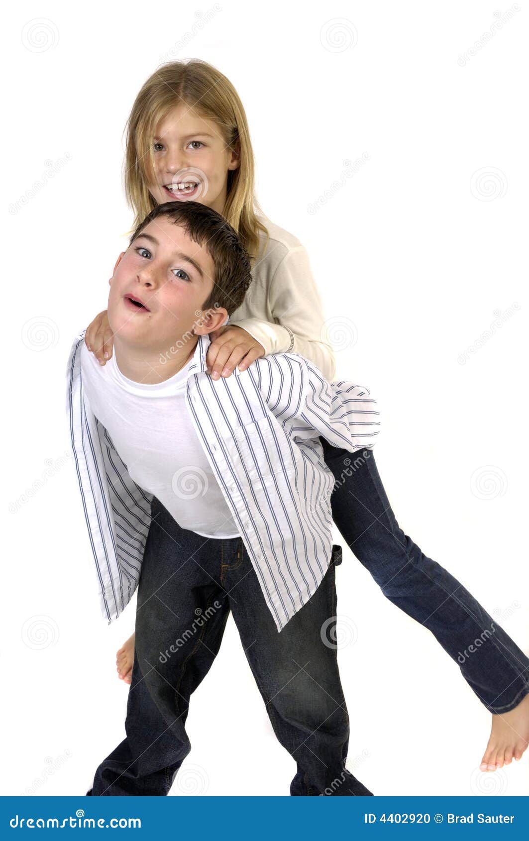 Goofy Kids stock photo. Image of hair, nephew, face, isolated - 4402920