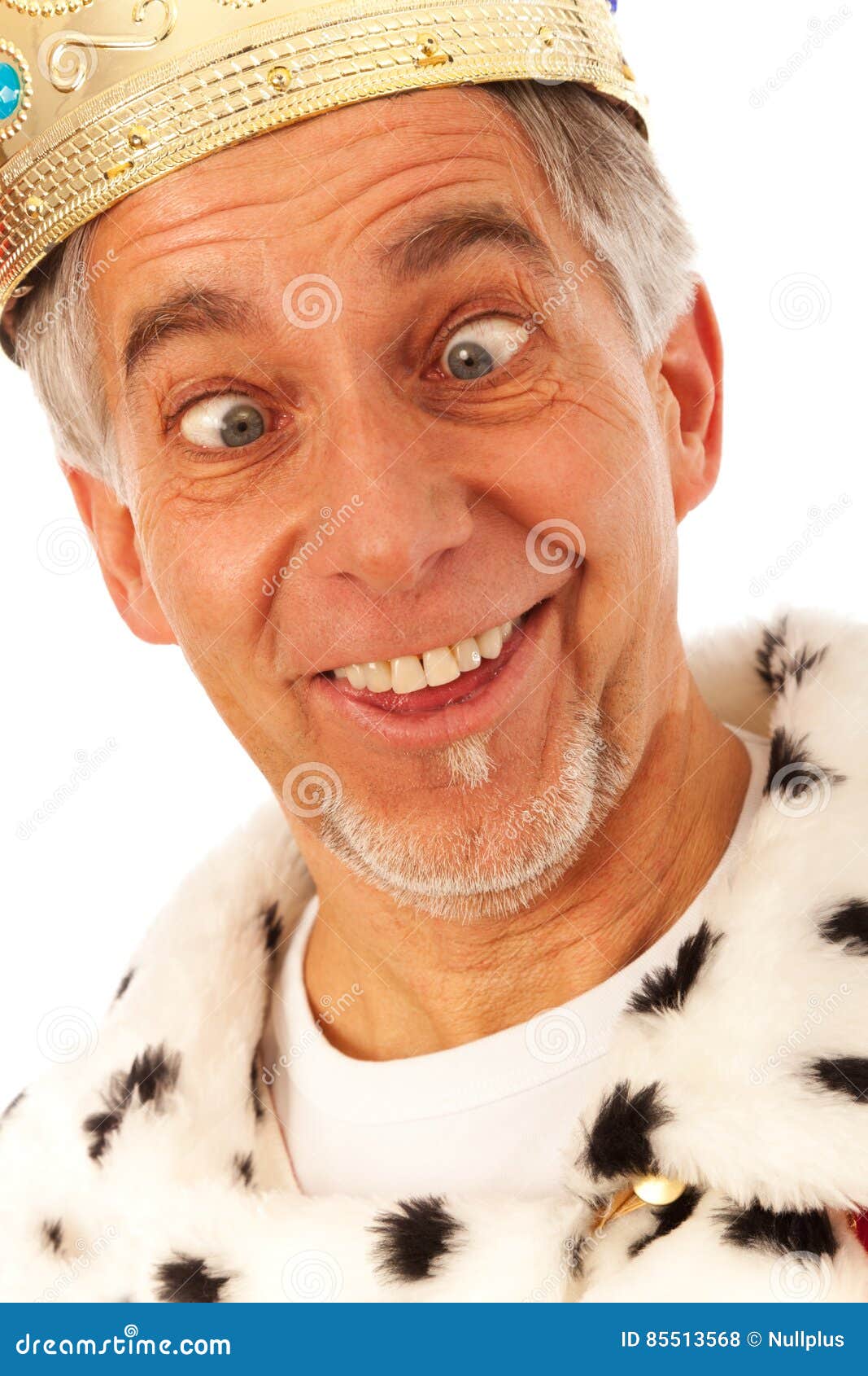 Goofy King stock photo. Image of humor, crown, cape, robe - 85513568
