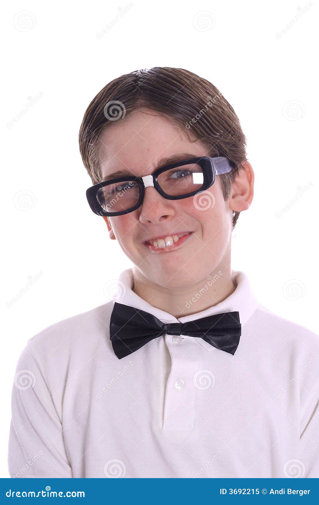 Goofy Nerd Portrait Smile Teeth Stock Image - Image of copyspace, goofy ...