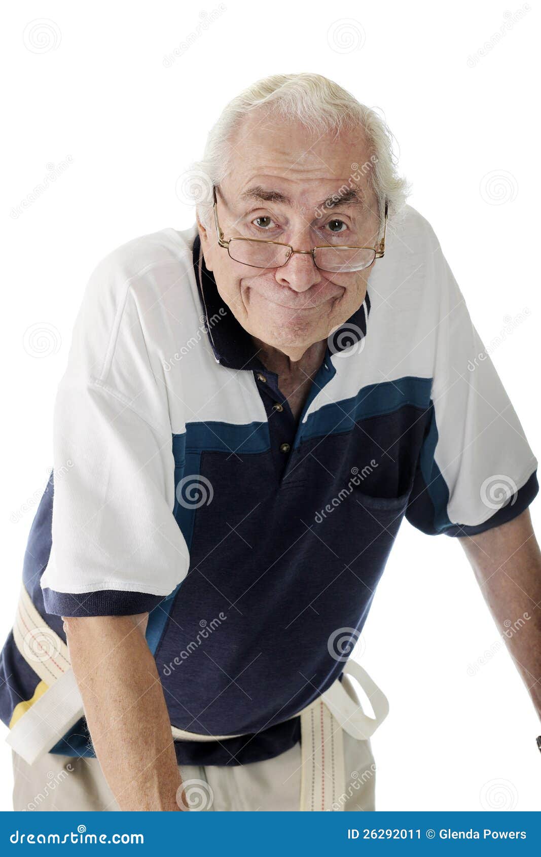 Goofy Senior Man stock image. Image of goofy, elderly - 26292011