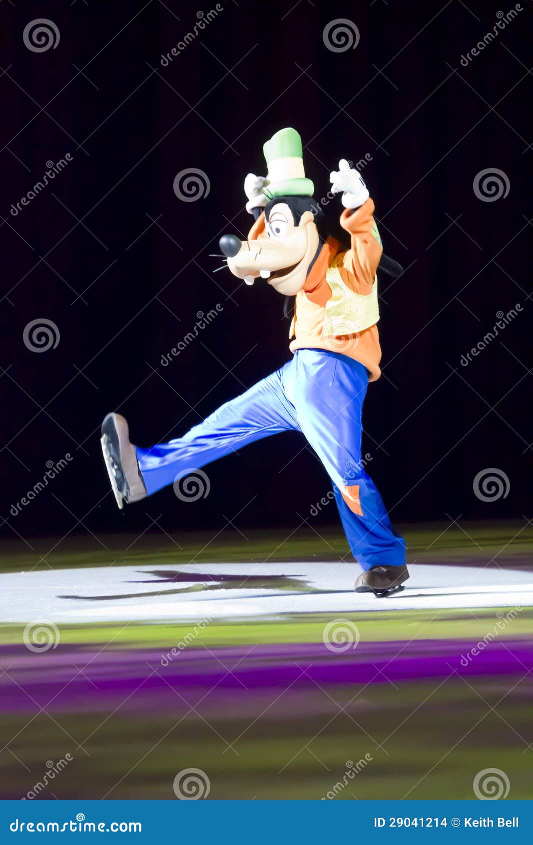 Goofy on Skates editorial stock image. Image of skate - 29041214