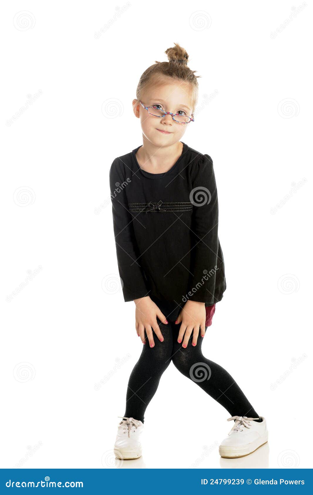 Goofy Young Fuddy Duddy stock image. Image of little - 24799239