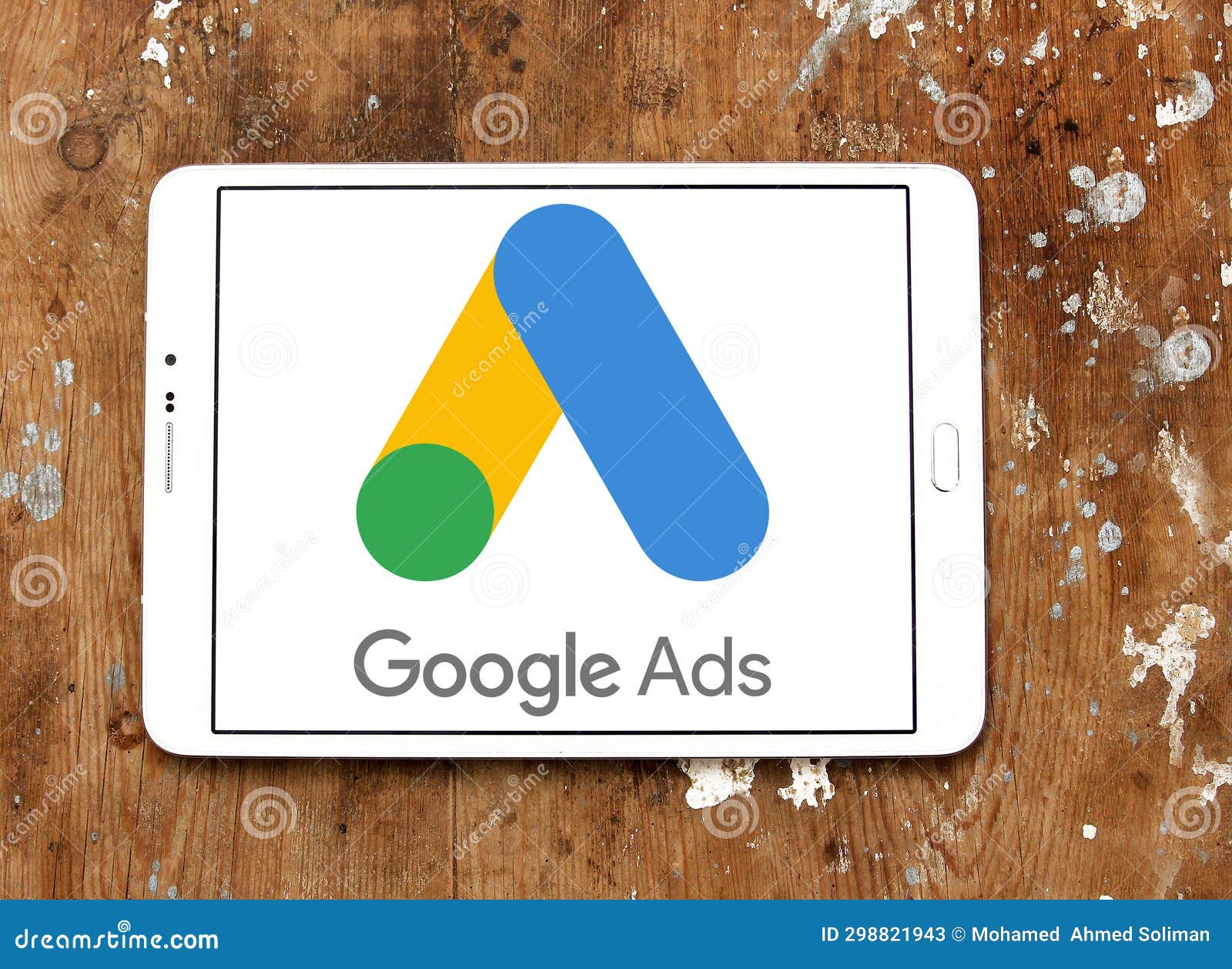 Google Ads adwords logo editorial stock photo. Image of serve - 298821943