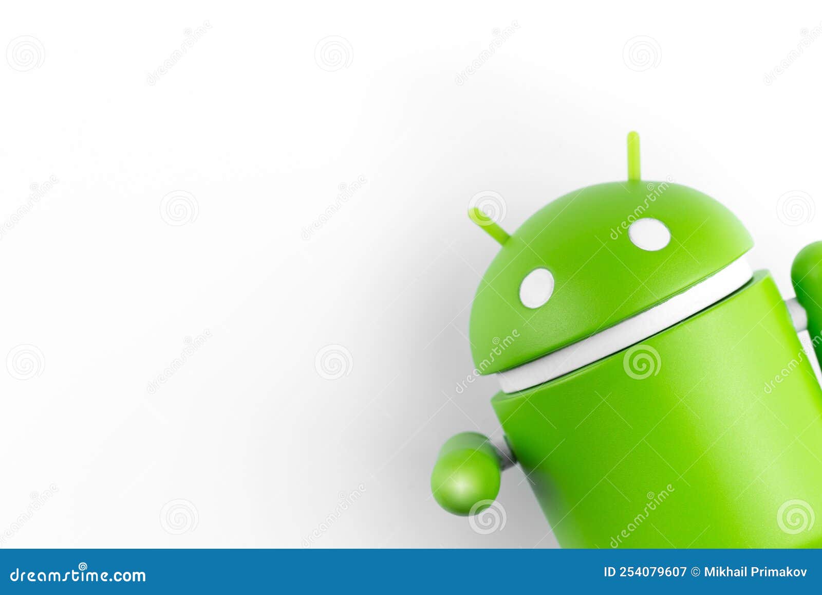 Google Android Figure on White Background Editorial Photography - Image ...