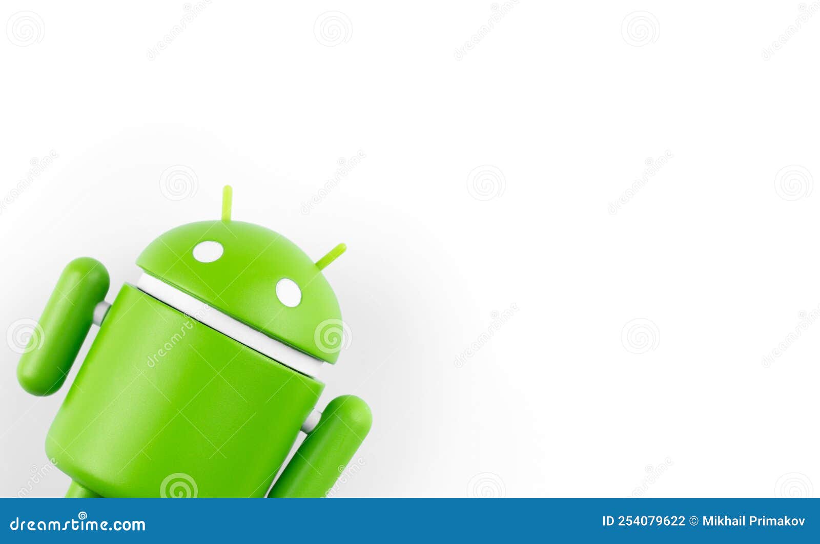 Google Android Figure on White Background Editorial Photography - Image ...