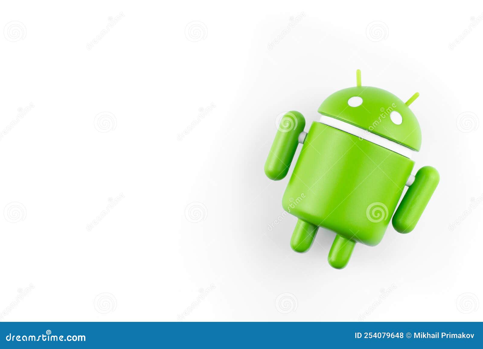 Google Android Figure on White Background Editorial Stock Photo - Image ...