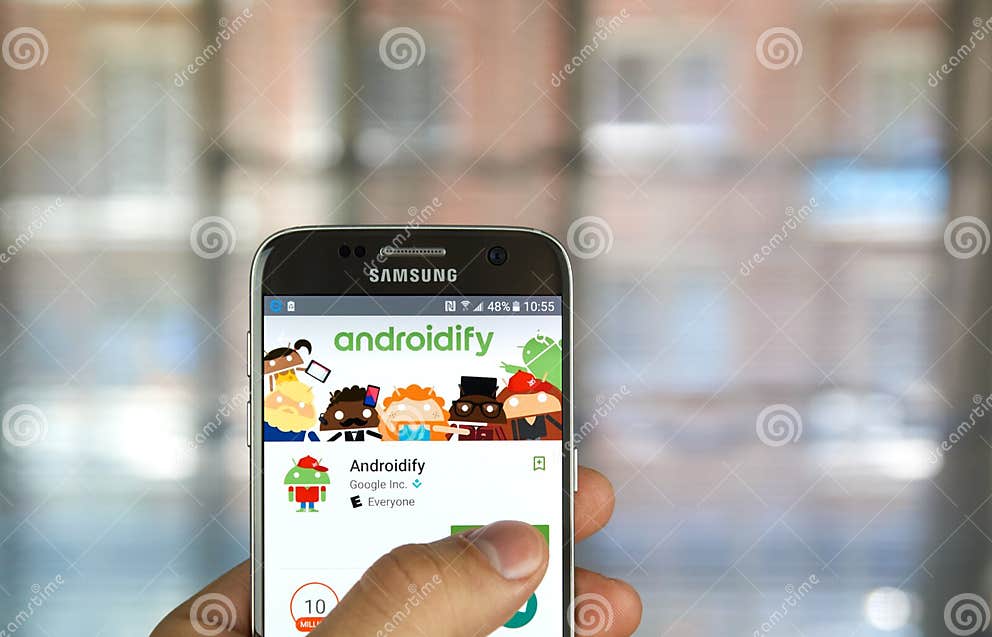Google Androidify app editorial image. Image of concept - 72124295