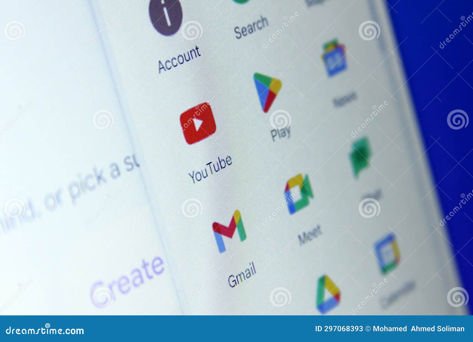Google Apps Like Youtube, Gmail Logos Editorial Stock Photo - Image of brand, logo: 297068393