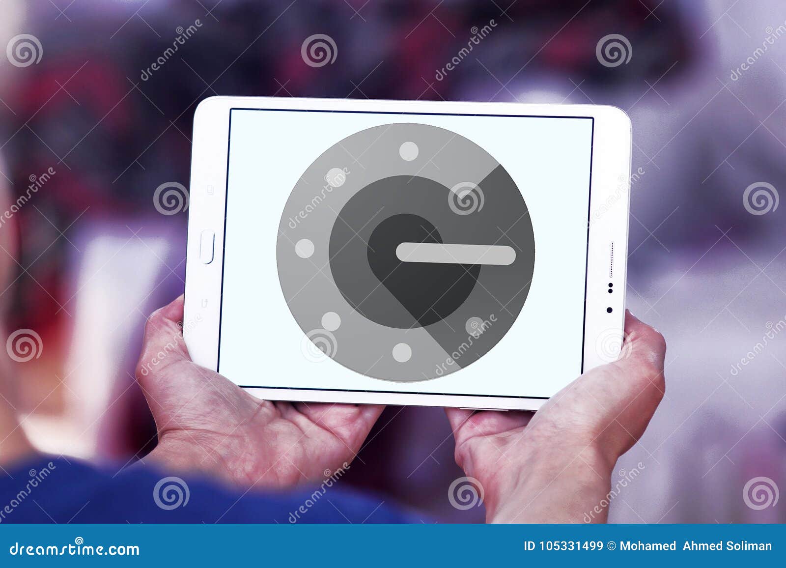 Google Authenticator Application Logo Editorial Stock Image - Image of ...