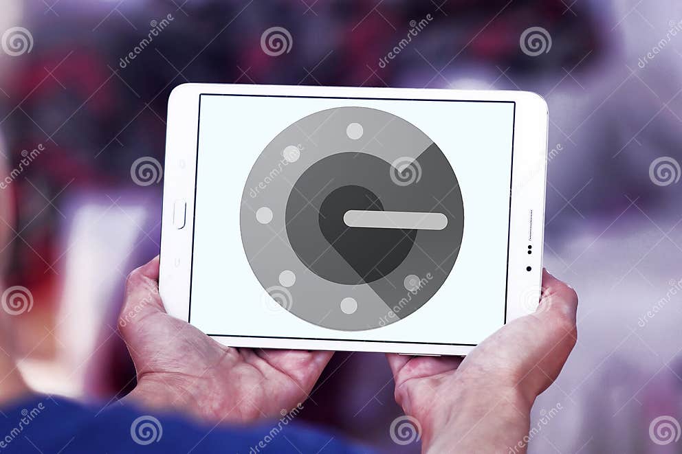 Google Authenticator Application Logo Editorial Stock Image - Image of ...