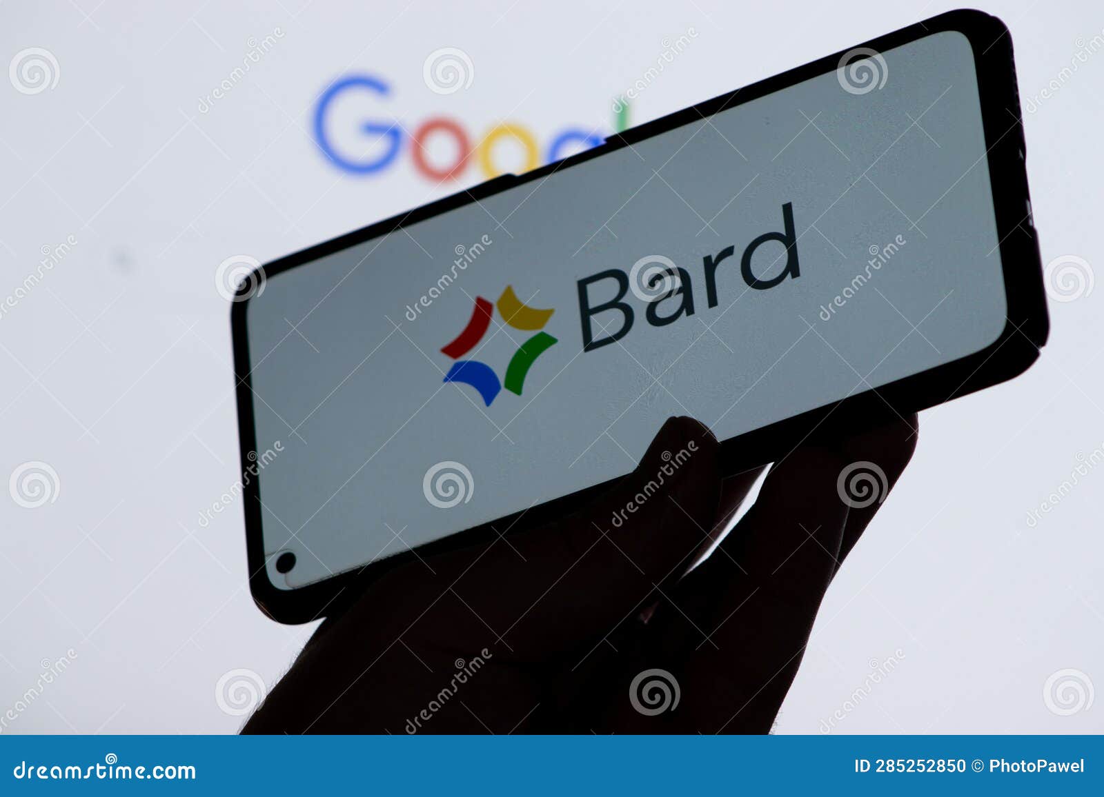Google Bard Logo on Mobile Device. AI Chatbot Technology Editorial ... Google Bard Logo on Mobile Device. AI Chatbot Technology Editorial ...