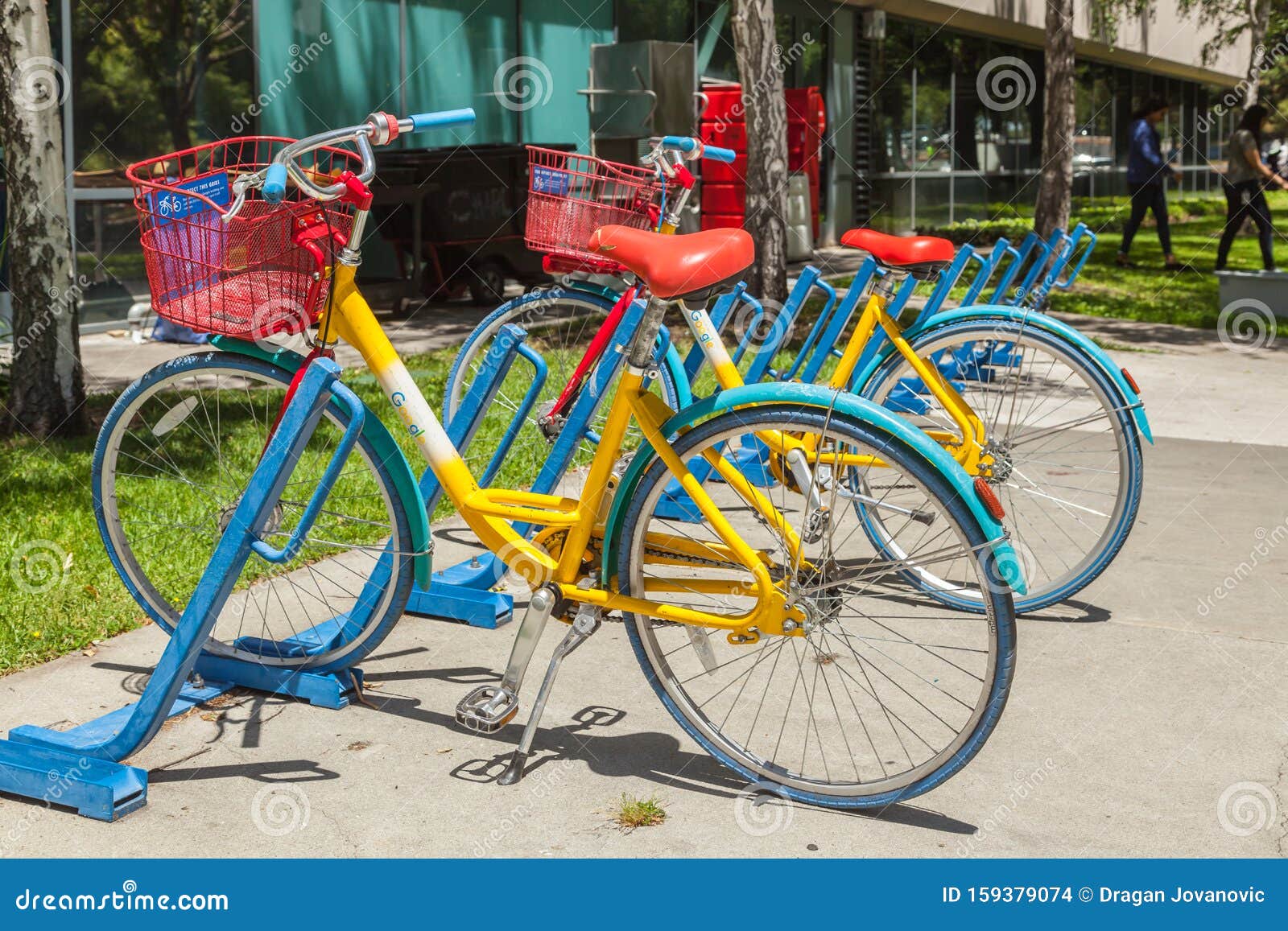 Google Bicycle in Googleplex Headquarters . Editorial Stock Image ...