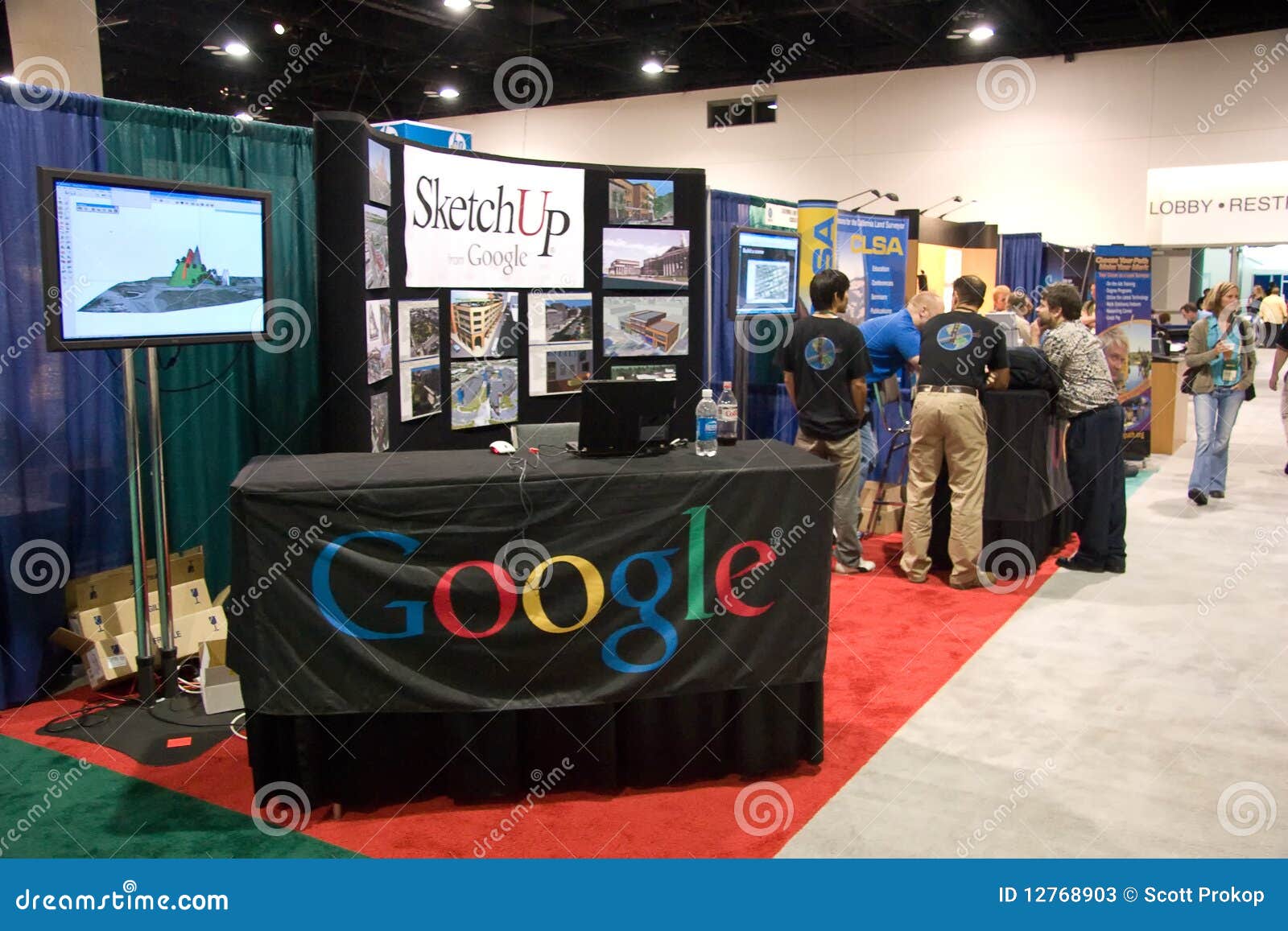 Google Booth at the Conference Editorial Stock Photo - Image of ...
