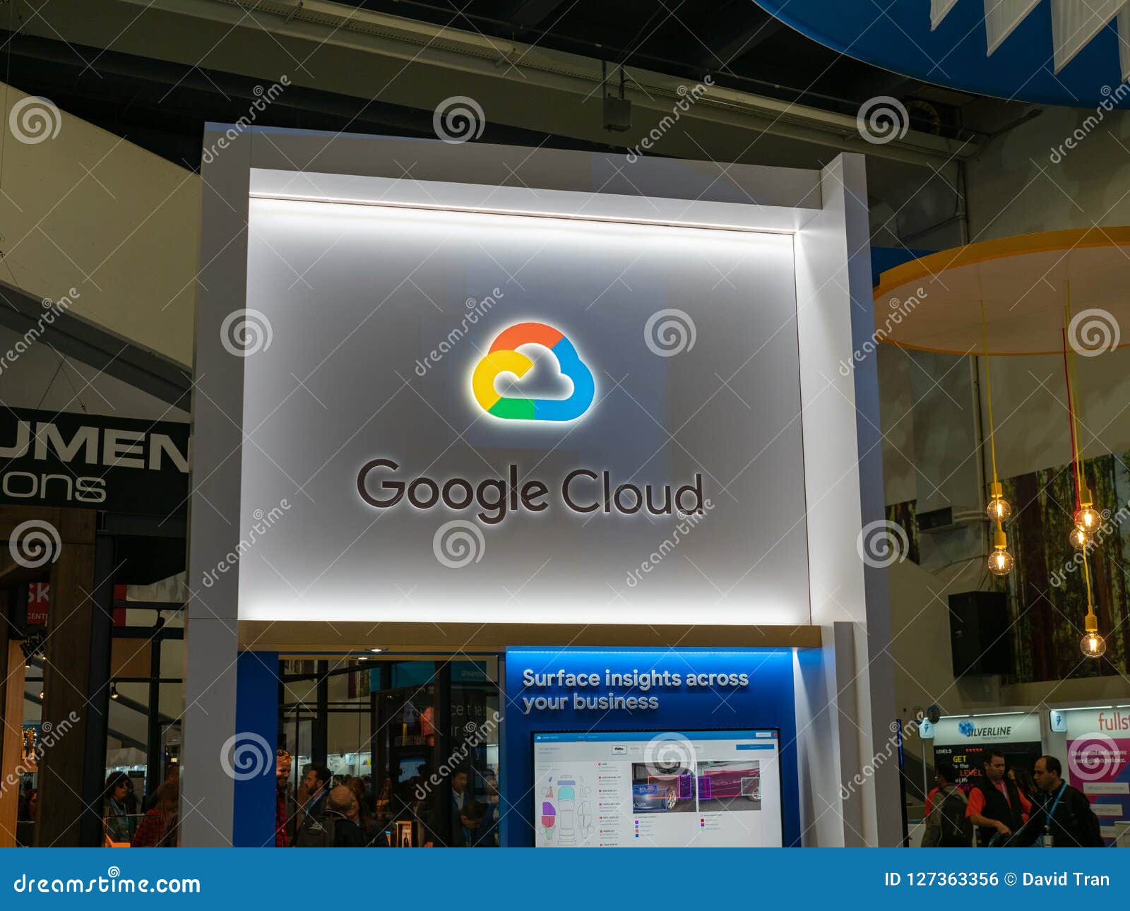 Google Cloud Light Up Sign at Salesforce Dreamforce Conference ... Google Cloud Light Up Sign at Salesforce Dreamforce Conference ...
