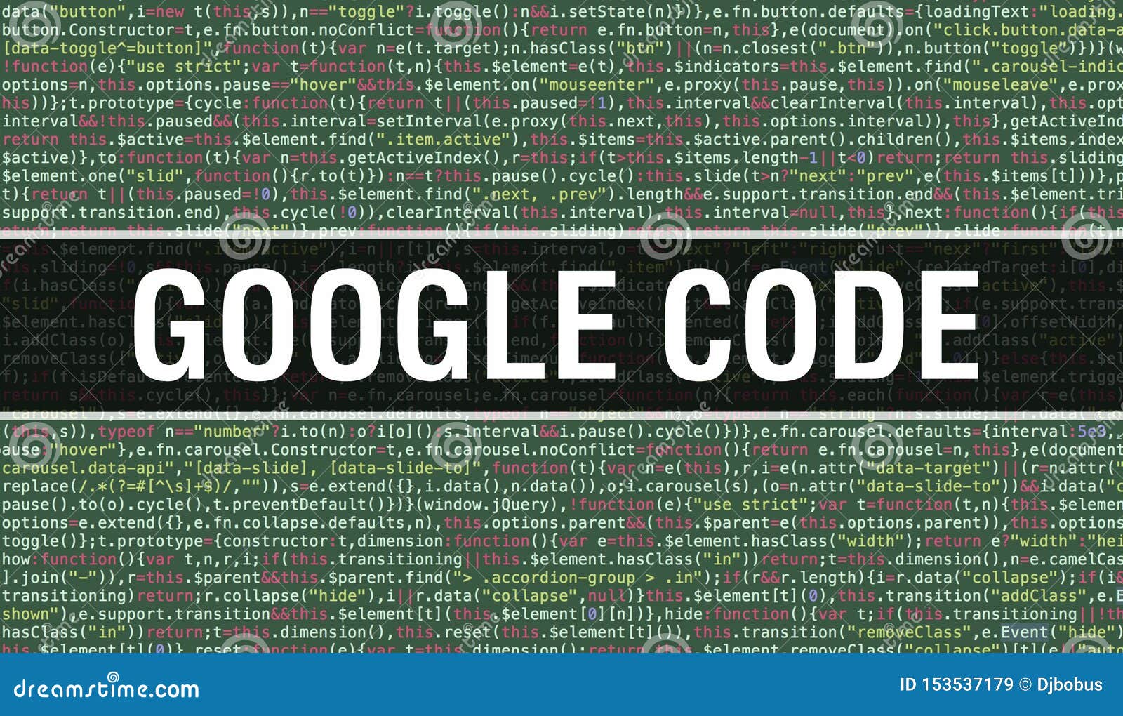 Google Code Text Written on Programming Code Abstract Technology Background of Software ...