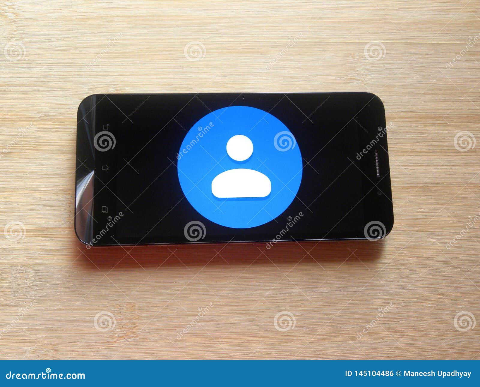 Google Contacts app editorial photo. Image of communication - 145104486