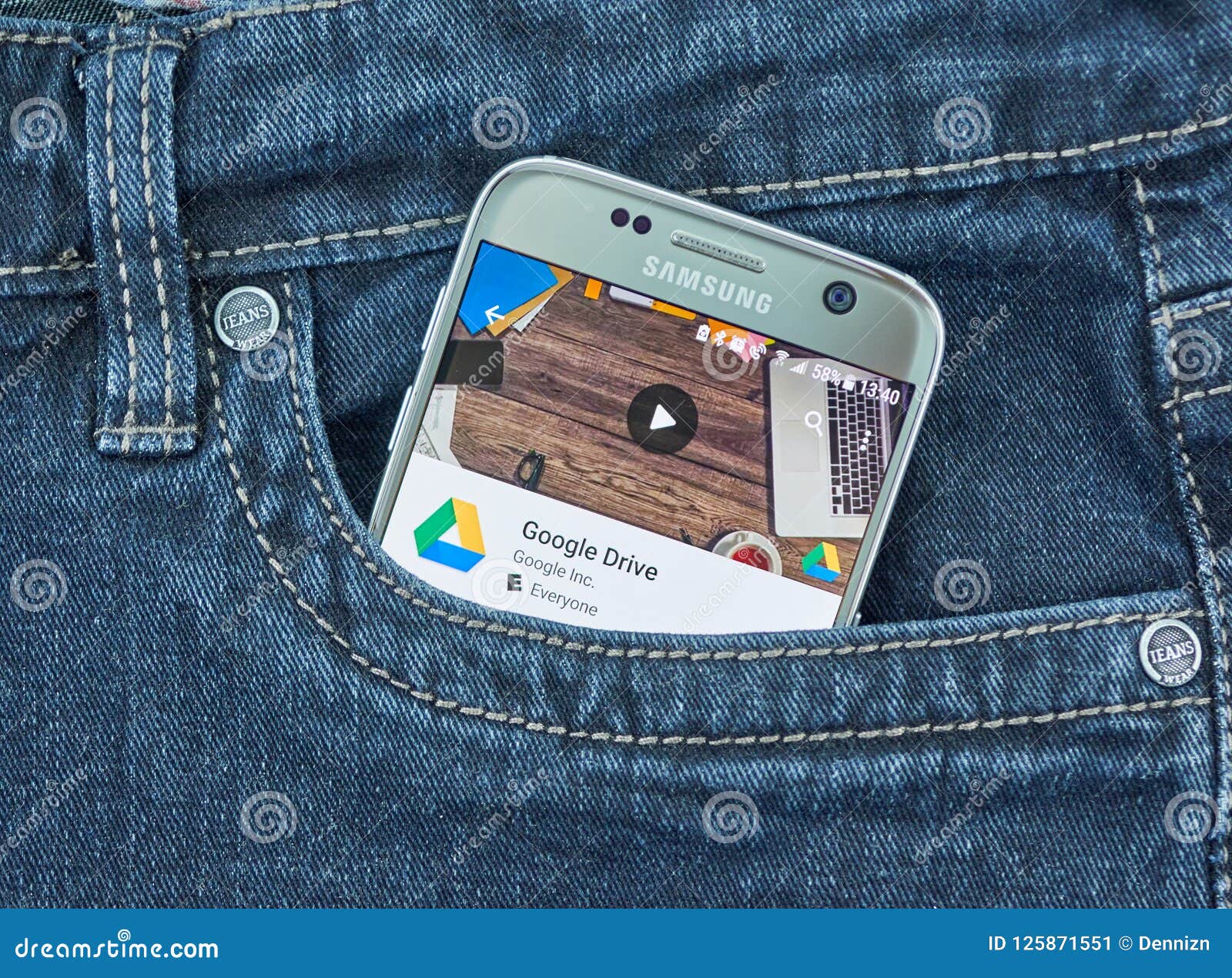 Google Drive mobile app. editorial photo. Image of android - 125871551