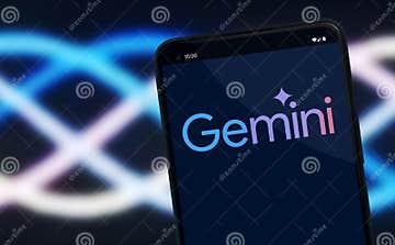 Google Gemini AI Artificial Intelligence Large Language Model Editorial ...