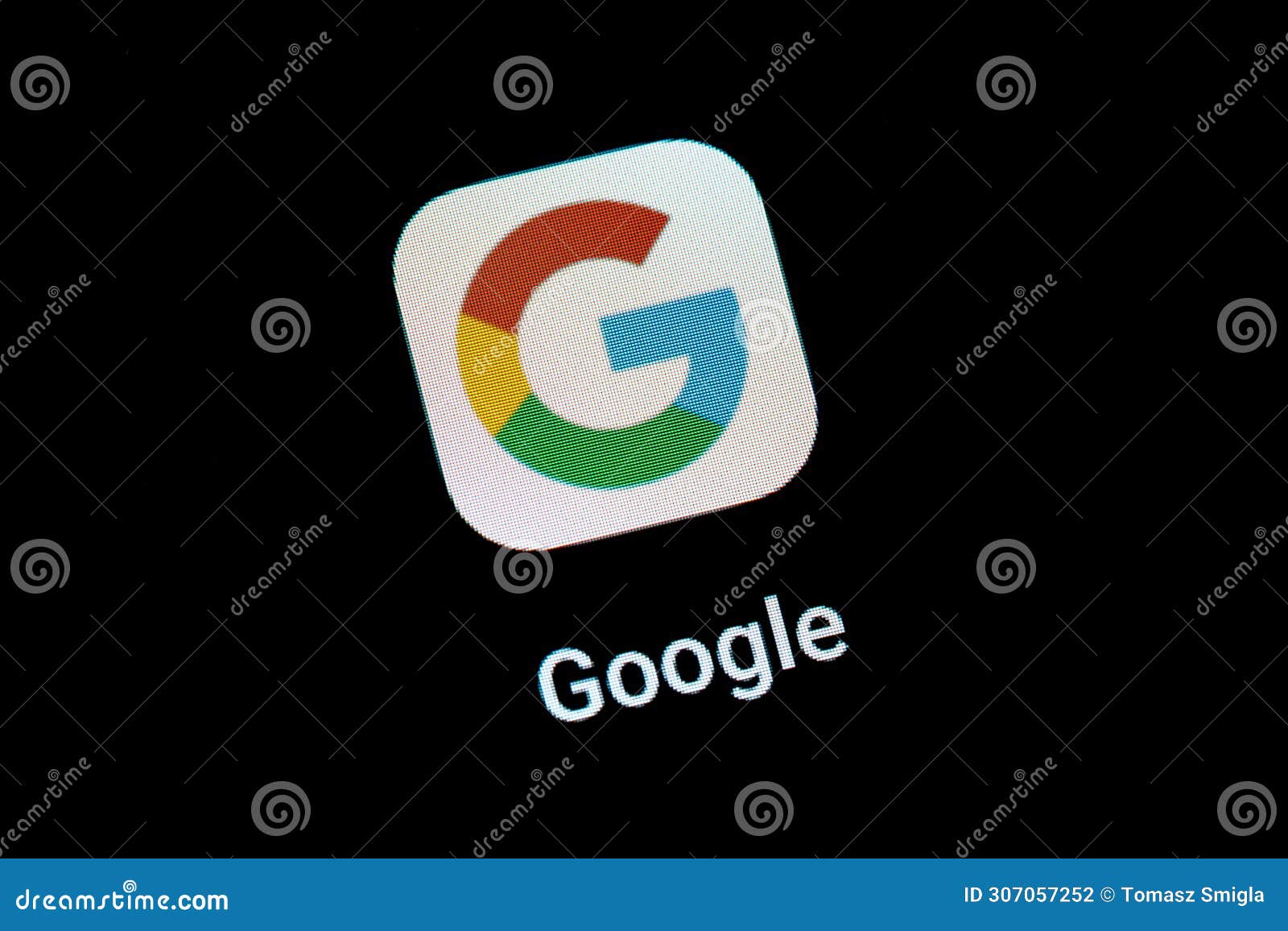 Google Internet Browser App Application Software Logo Icon on a ...