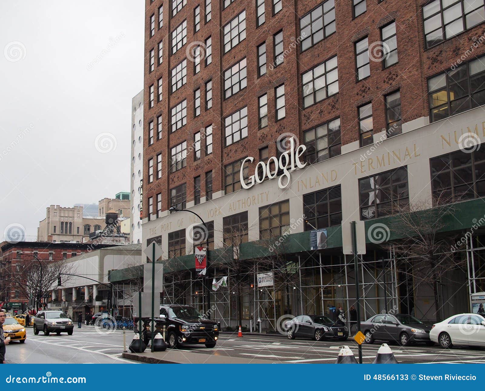 Google NYC Headquarters editorial stock photo. Image of headquarters ...