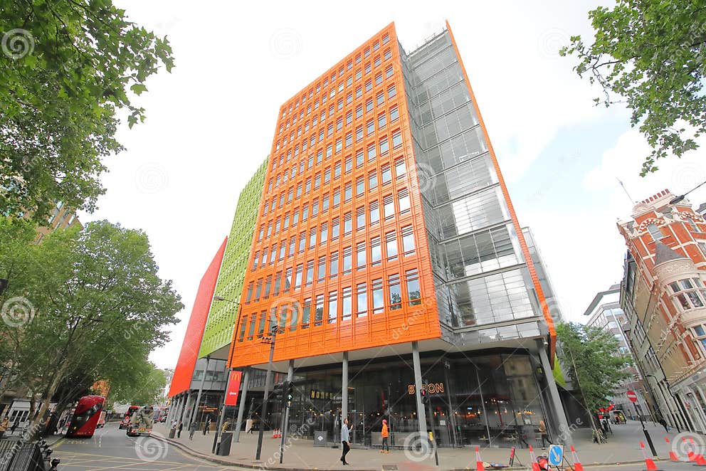 Google office London UK editorial photography. Image of social - 156260337