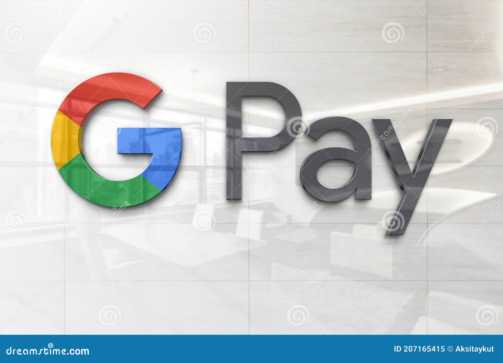 Google Pay Primary on Iphone Realistic Texture Editorial Image ...