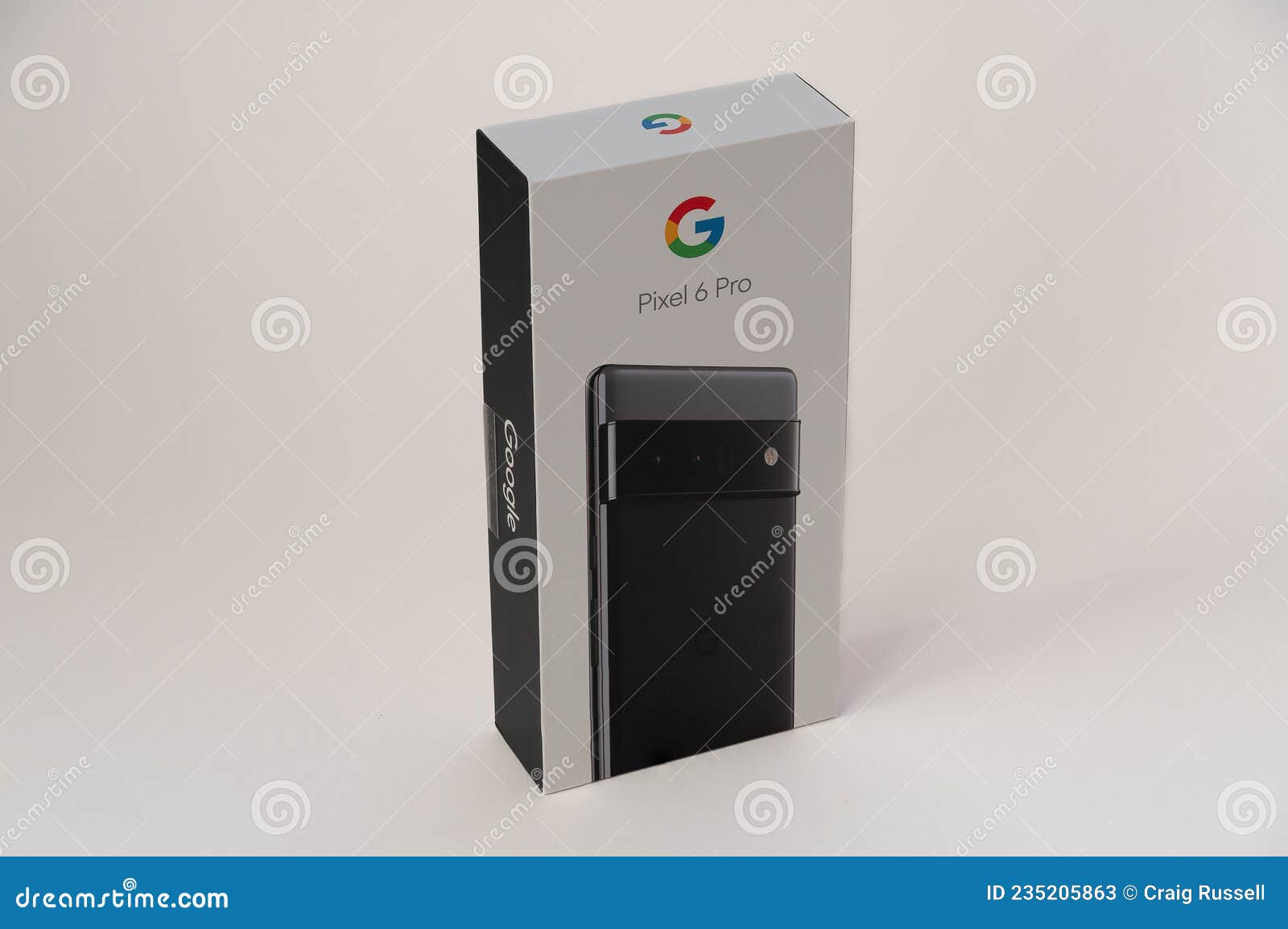 Google Pixel 6 Pro - High Tech Smartphone, Showing Box Packaging ...