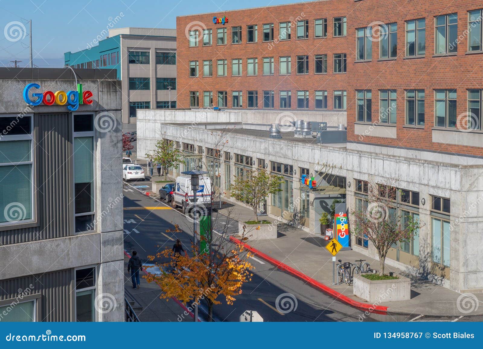 Google s Seattle Campus editorial photography. Image of icon - 134958767