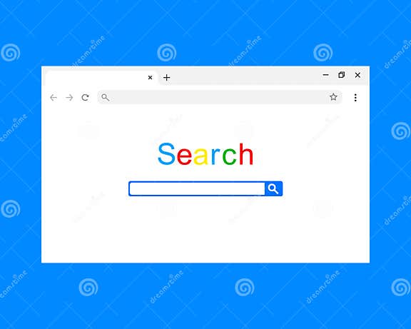 Google Search Engine Icon. Vector Illustration Eps 10 Stock ...